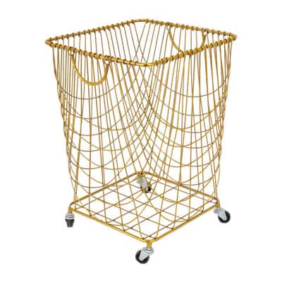Gold Iron Glam Storage Cart, 24" x 16" x 17" | Michaels
