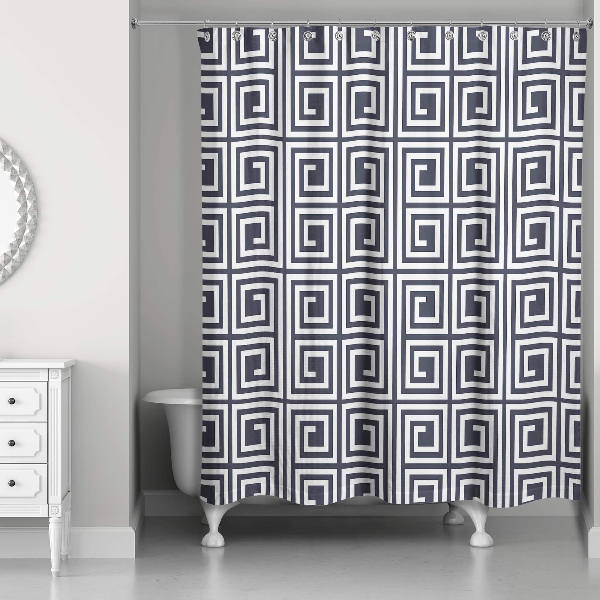 Square Maze Shower Curtain | Michaels