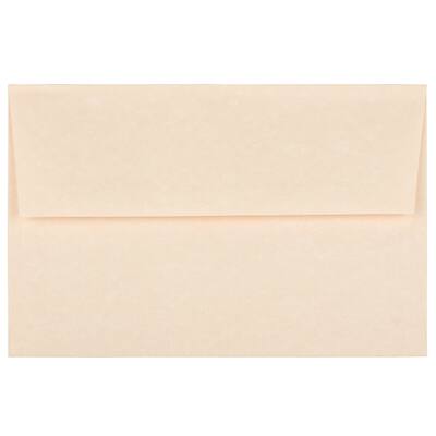 JAM Paper A8 Parchment Invitation Envelopes, 50ct., Color: Natural ...
