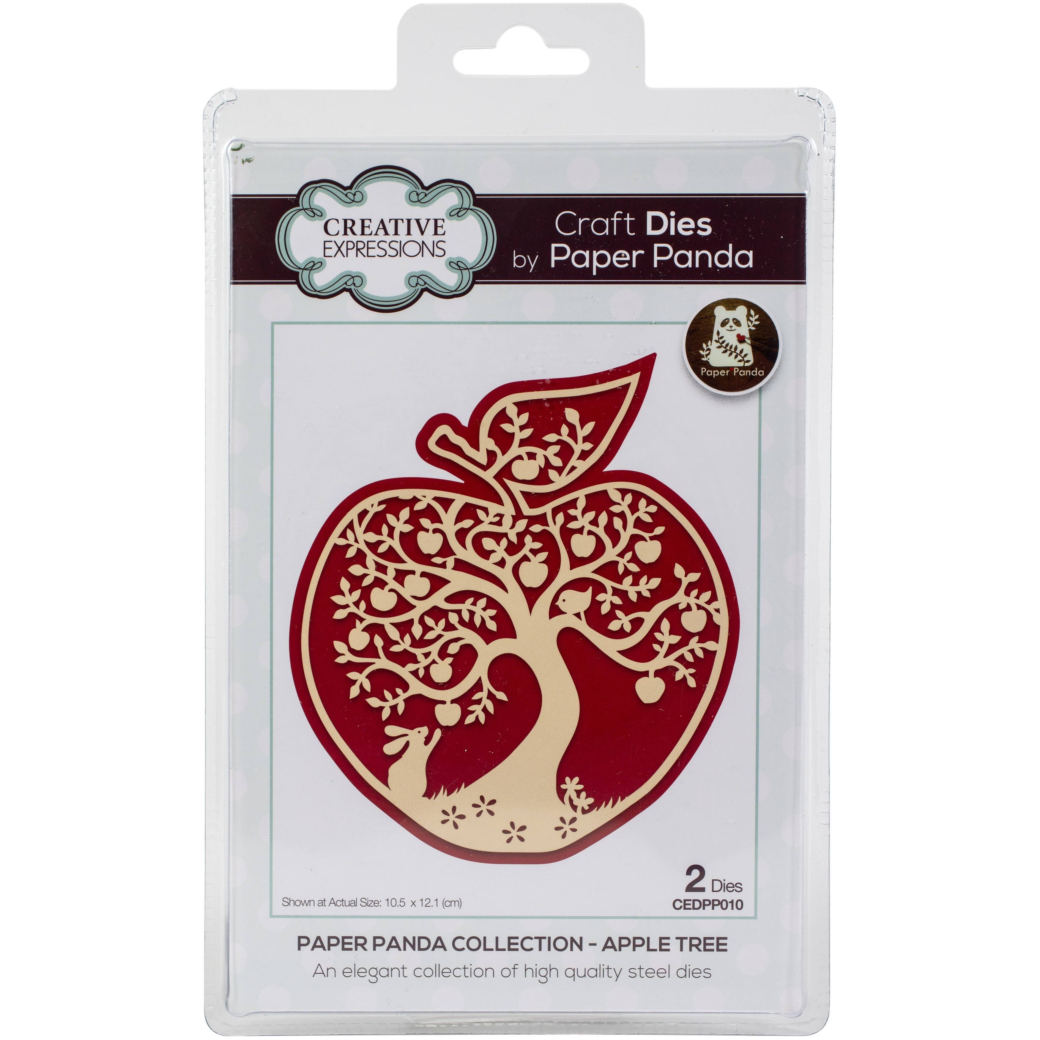 Creative Expressions Paper Panda-Apple Tree Craft Dies | Michaels