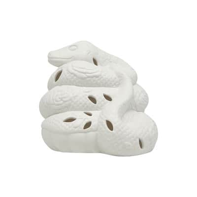 Floral Snake DIY Ceramic LED Décor by Make Market® | Michaels