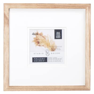 Gallery Natural Wood Frame with Mat by Studio Décor® | Michaels