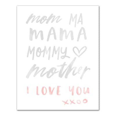 Mom Names Canvas Wall Art | Michaels