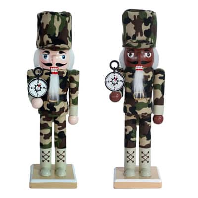 Assorted 9" Army Nutcracker, 1pc. by Celebrate It™ | Michaels