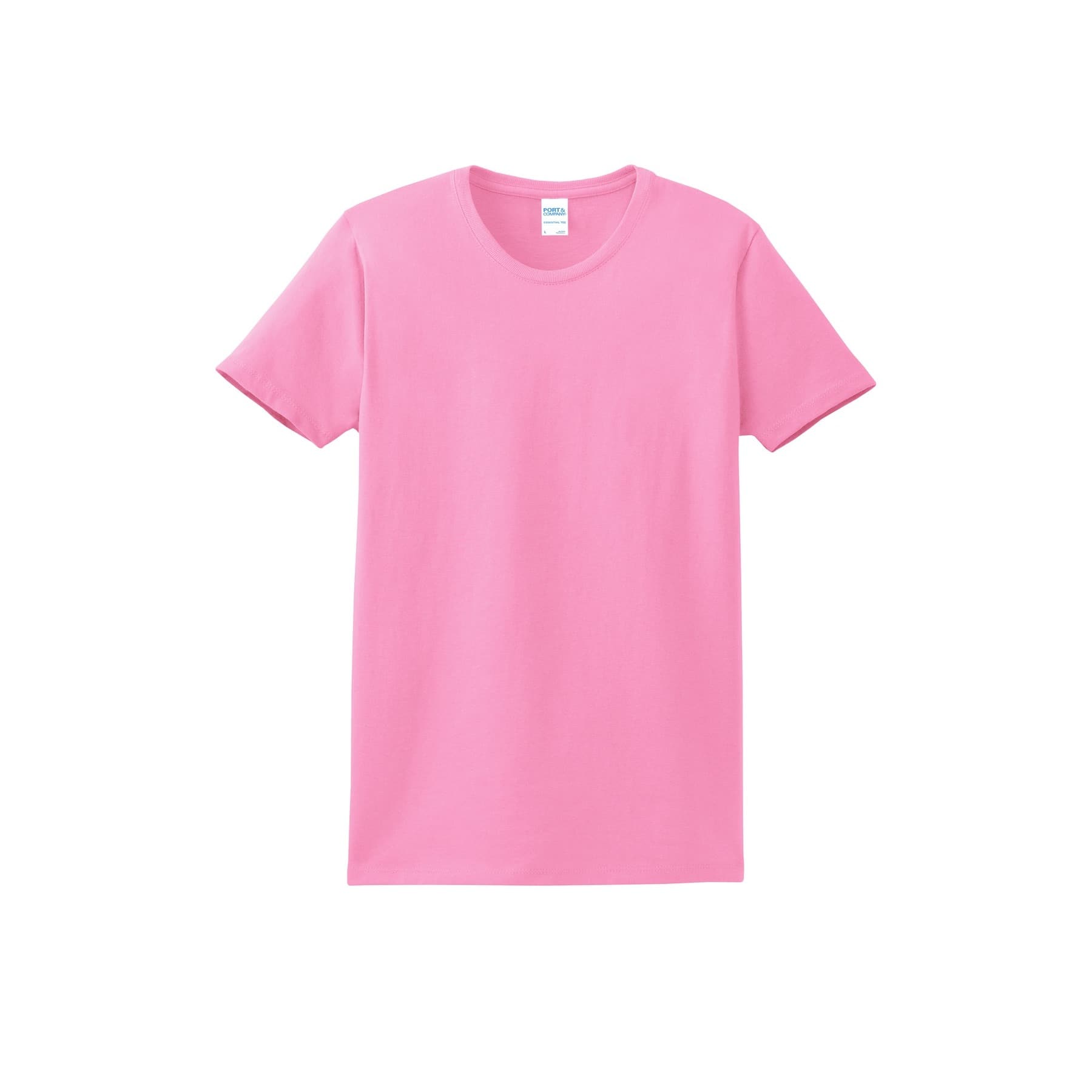 Port & Company® Colors Ladies Essential T-Shirt, Size: XXXX-Large ...