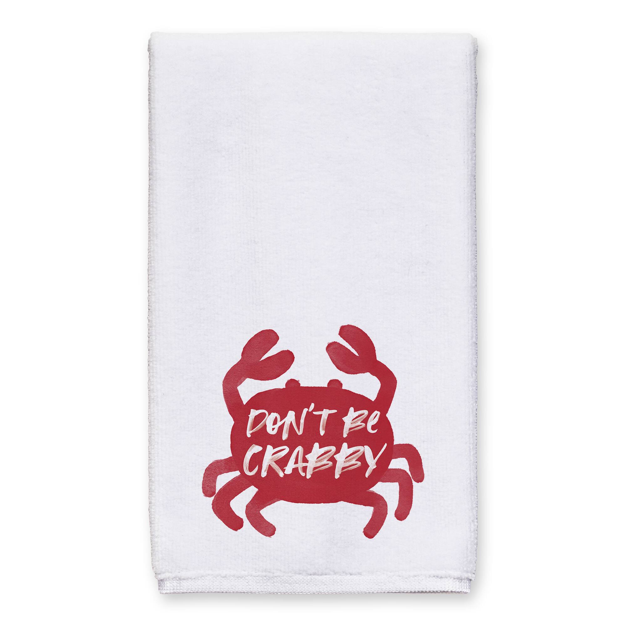 Don't Be Crabby Tea Towel Set | Michaels