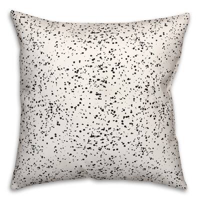 Monochromatic Speck Pattern 18" x 18" Throw Pillow | Michaels