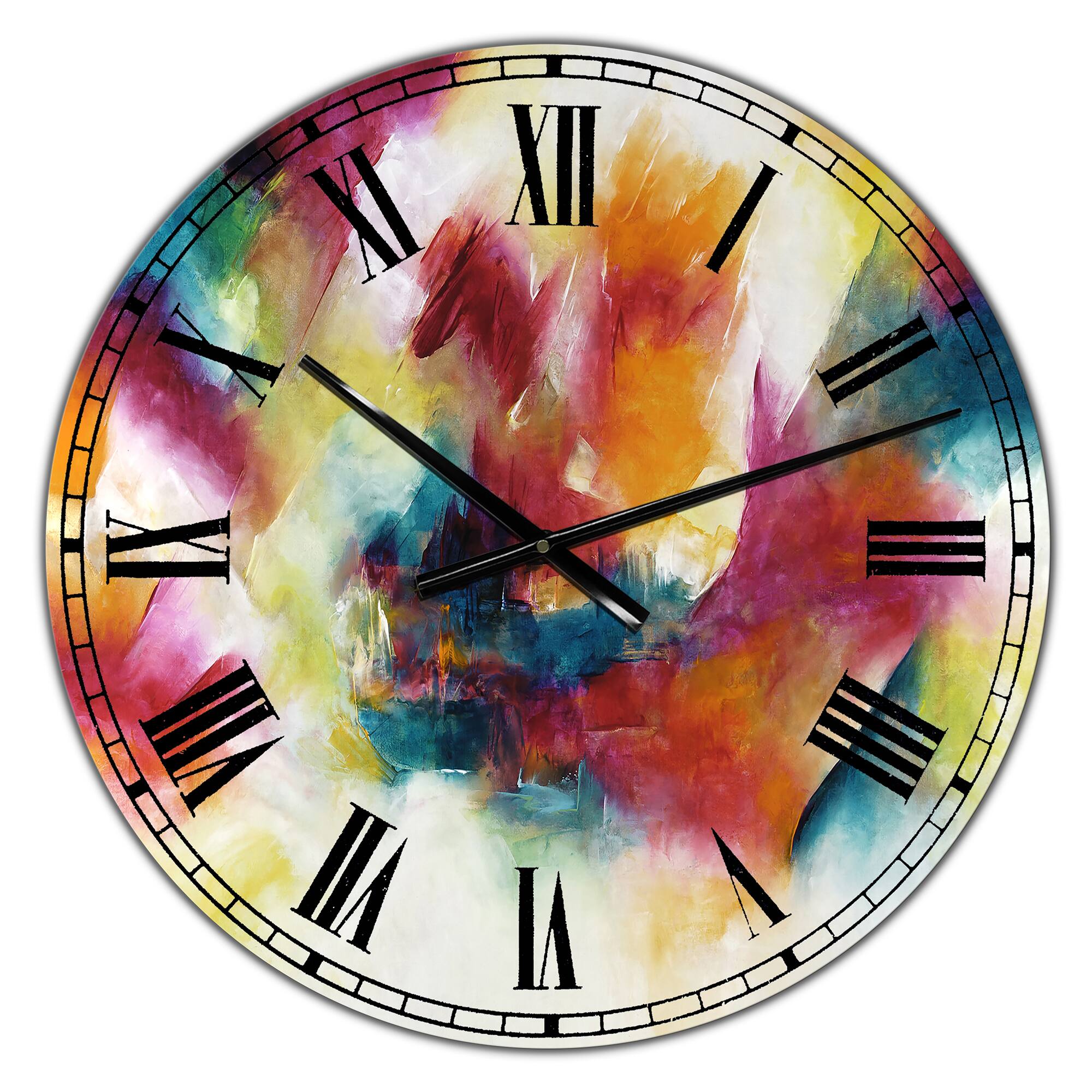 Designart Taking Center Stage Oversized Modern Wall Clock | Clocks ...