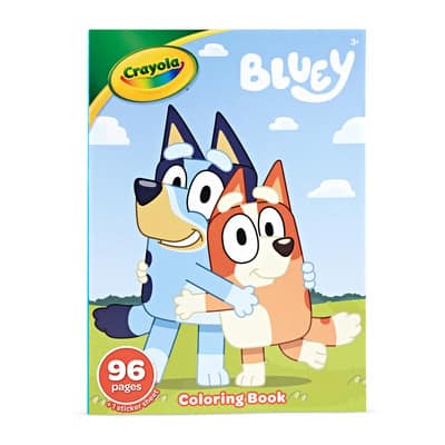 Crayola® Bluey Coloring Book & Sticker Sheet | Michaels