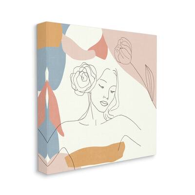 Stupell Industries Female Figure Linework Wall Art | Michaels