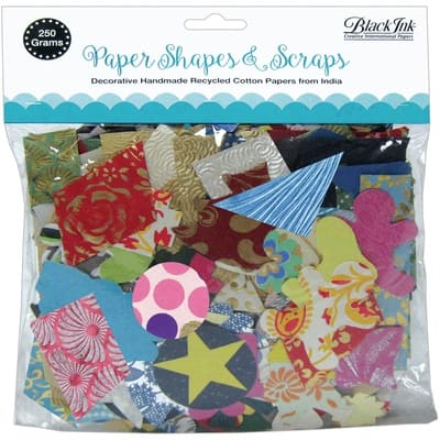 Black Ink Paper Shapes & Scraps | Michaels