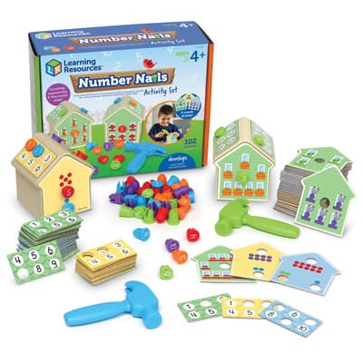 Learning Resources Number Nails! Fine Motor Math Game | Michaels
