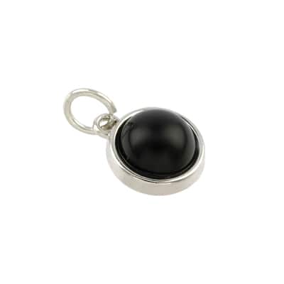 Round Obsidian Charm by Bead Landing™ | Michaels