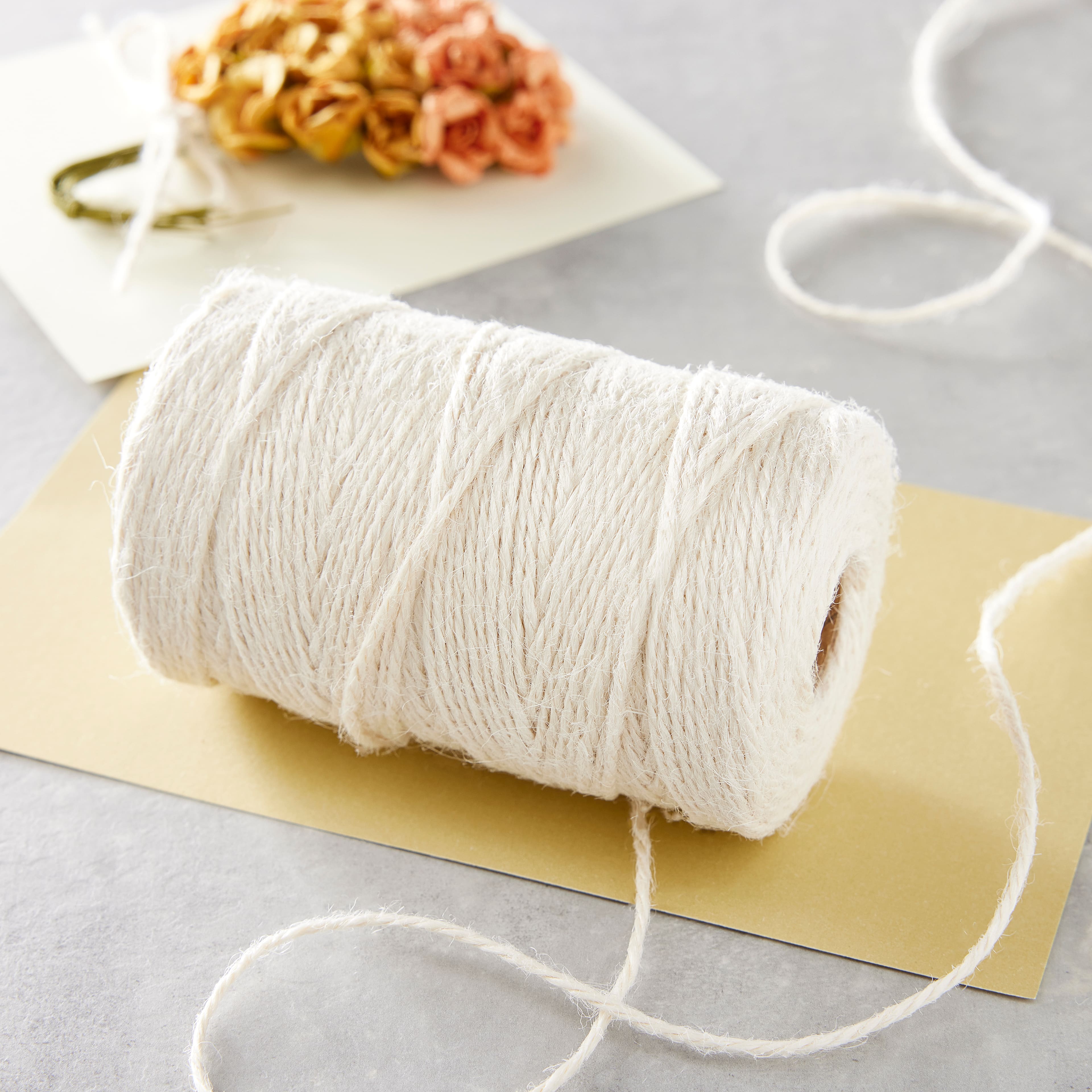 Buy in Bulk - 12 Pack: Ivory Jute Spool by Recollections™ | Michaels