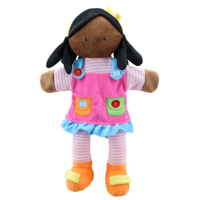 The Puppet Company® Girl in Pink Outfit Story Teller Puppet | Michaels