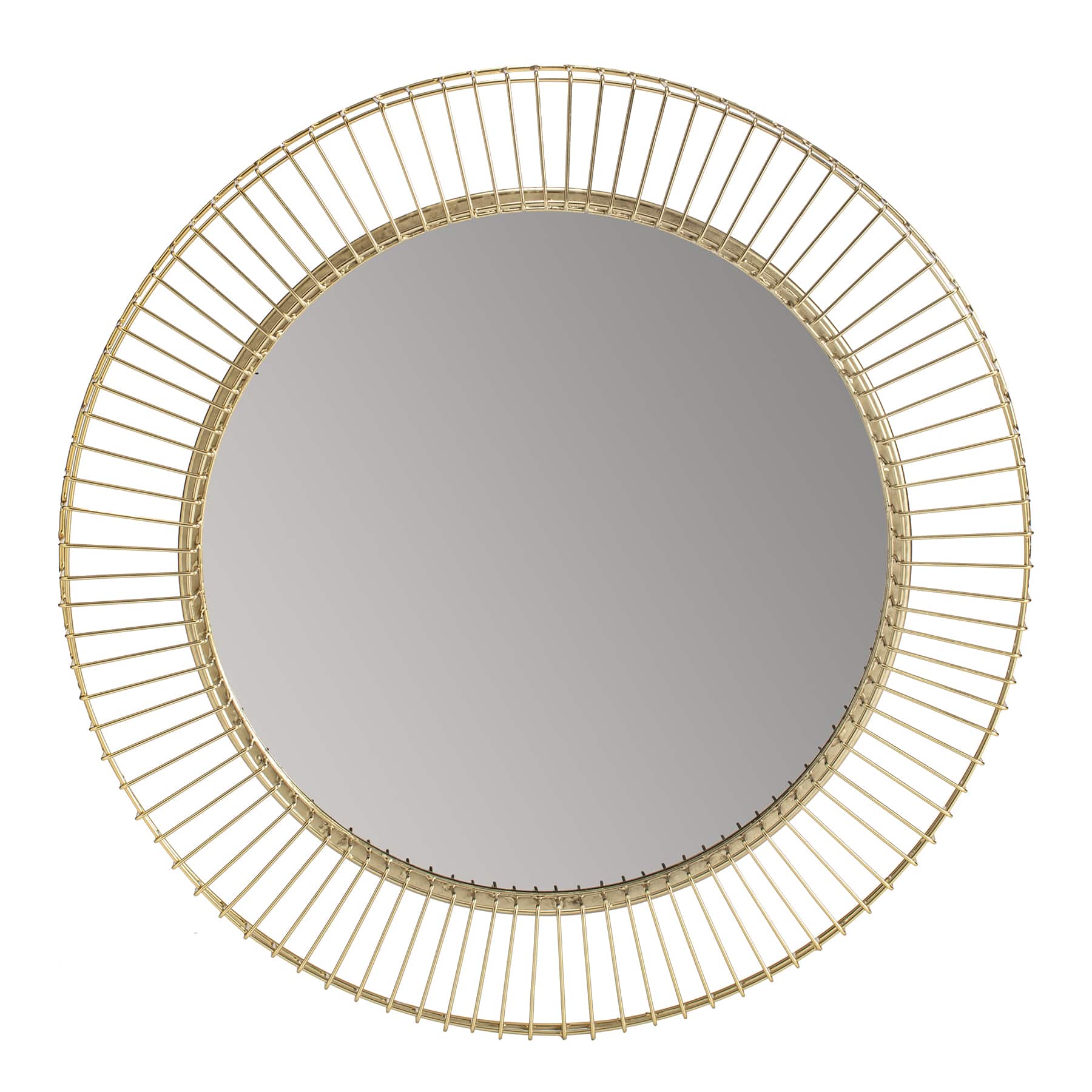Habitat Argus 24" Golden Sunbeam Wall Mirror | Michaels