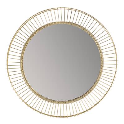 Habitat Argus 24" Golden Sunbeam Wall Mirror | Michaels