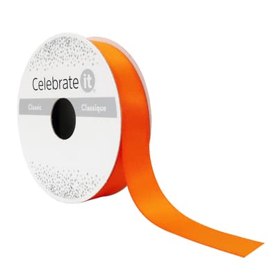 5/8" x 7yd. Satin Double Face Ribbon by Celebrate It™ | Michaels
