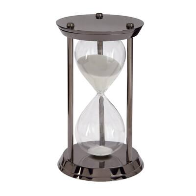 12'' Black Metal Contemporary Timer | Michaels