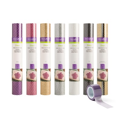 Cricut® Glitter Iron-On Mesh Sampler | Michaels