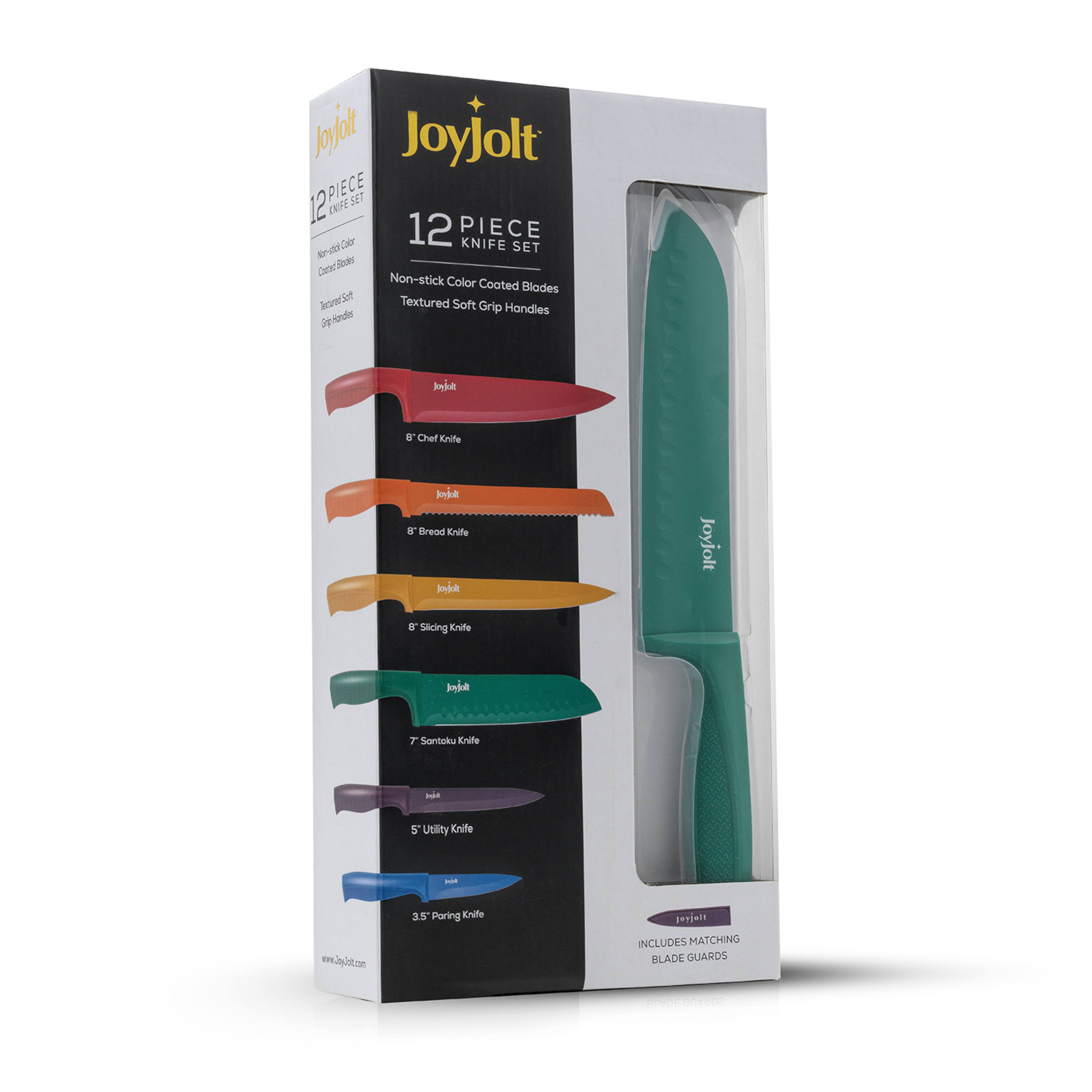 JoyJolt® Multicolored Multipurpose Kitchen Knife Set | Michaels