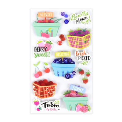 Buy in Bulk - 12 Pack: Berry Stickers by Recollections™ | Michaels