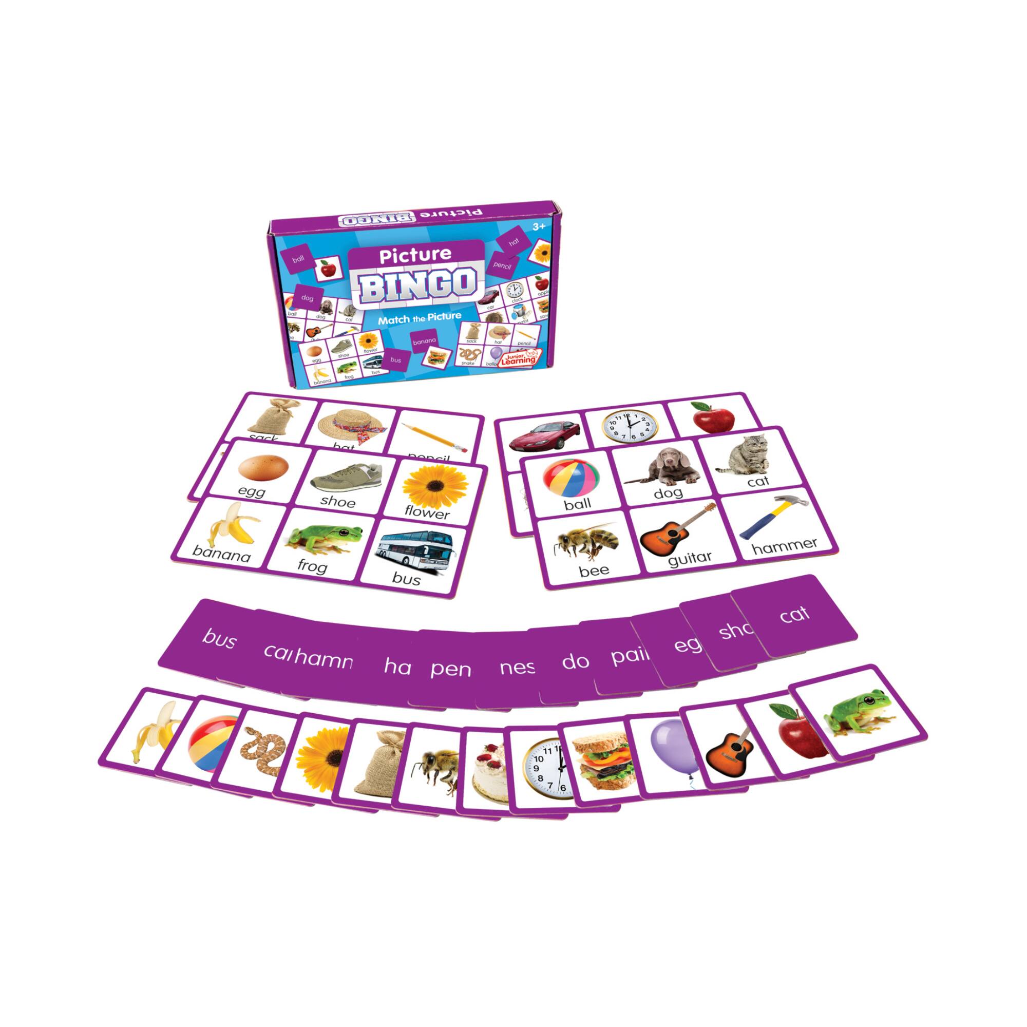 Junior Learning® Picture Bingo Learning Educational Game | Michaels