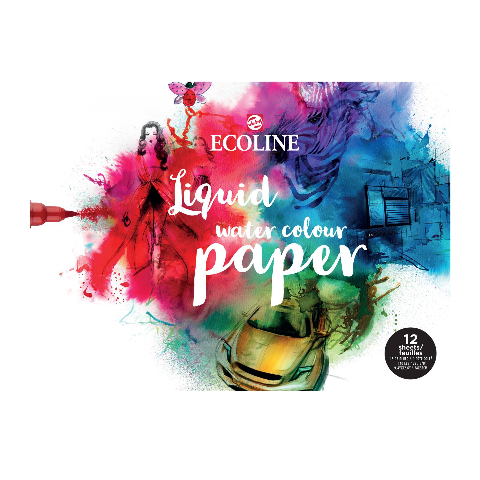 Royal Talens Ecoline Watercolor Paper Pad, 9" x 12" | Michaels