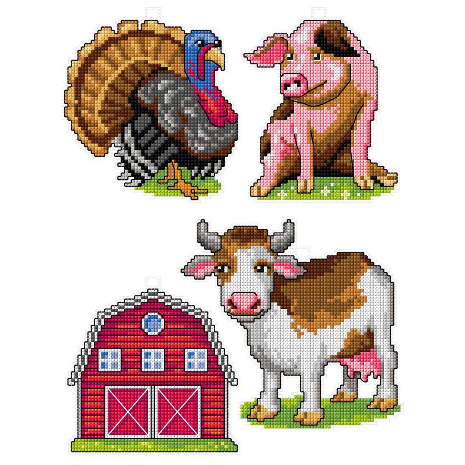 Crafting Spark Farm Plastic Canvas Counted Cross Stitch Kit | Michaels