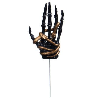 14.5" Black & Gold Hand with Snake Pick by Ashland® | Michaels