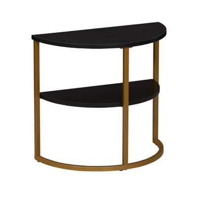 Household Essentials 18" 2-Tier Half Moon End Table | Michaels