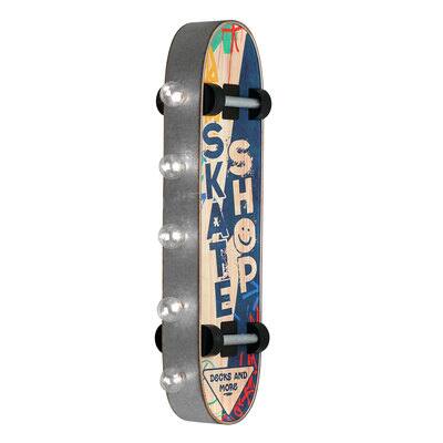 American Art Decor 20" Metal LED Skate Shop Decks and More Marquee Sign ...