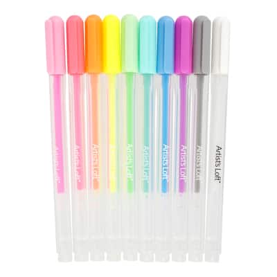 Buy in Bulk - 6 Packs: 10 ct. (60 total) Pastel Gel Pens by Artist's ...
