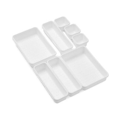 madesmart® White 8-Piece Interlocking Bin Pack | Michaels