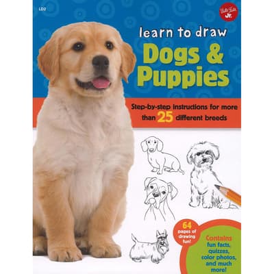 Walter Foster Jr Learn To Draw Dogs & Puppies Book | Michaels