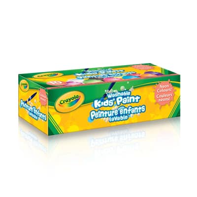 Crayola® Kids' Washable Paints, Neon | Michaels