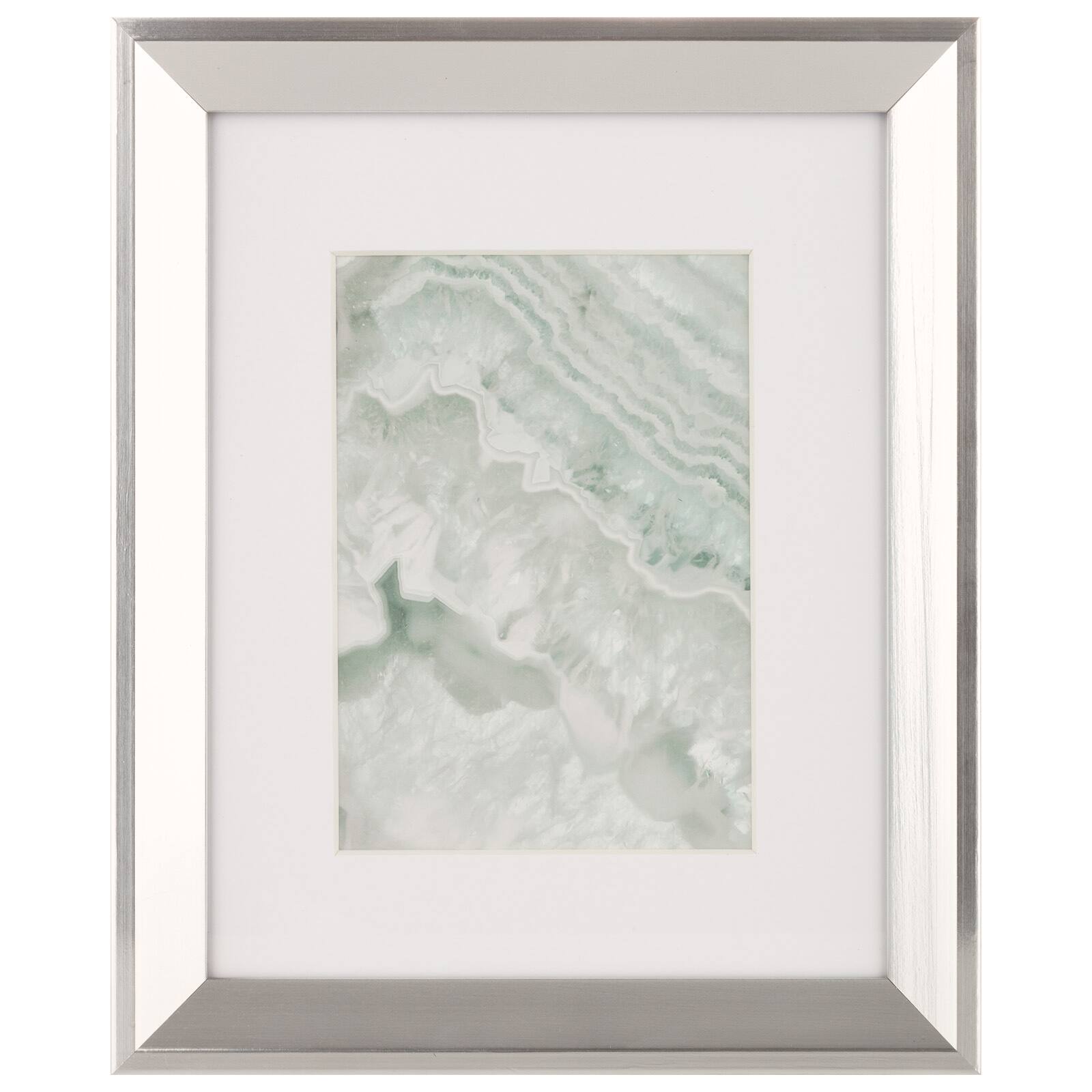 Silver Outer Slope Frame with Mat, Gallery by Studio Décor® | Michaels