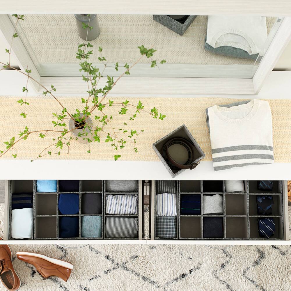 Household Essentials Square Drawer Organizers, 2ct. | Michaels