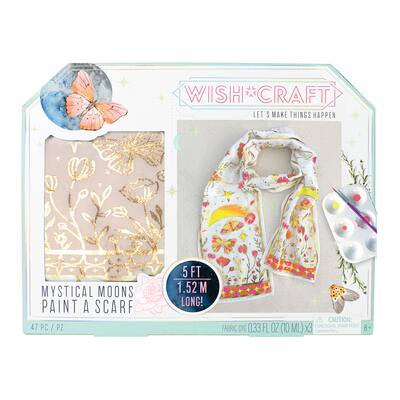 Wish Craft™ Paint A Scarf Kit | Michaels