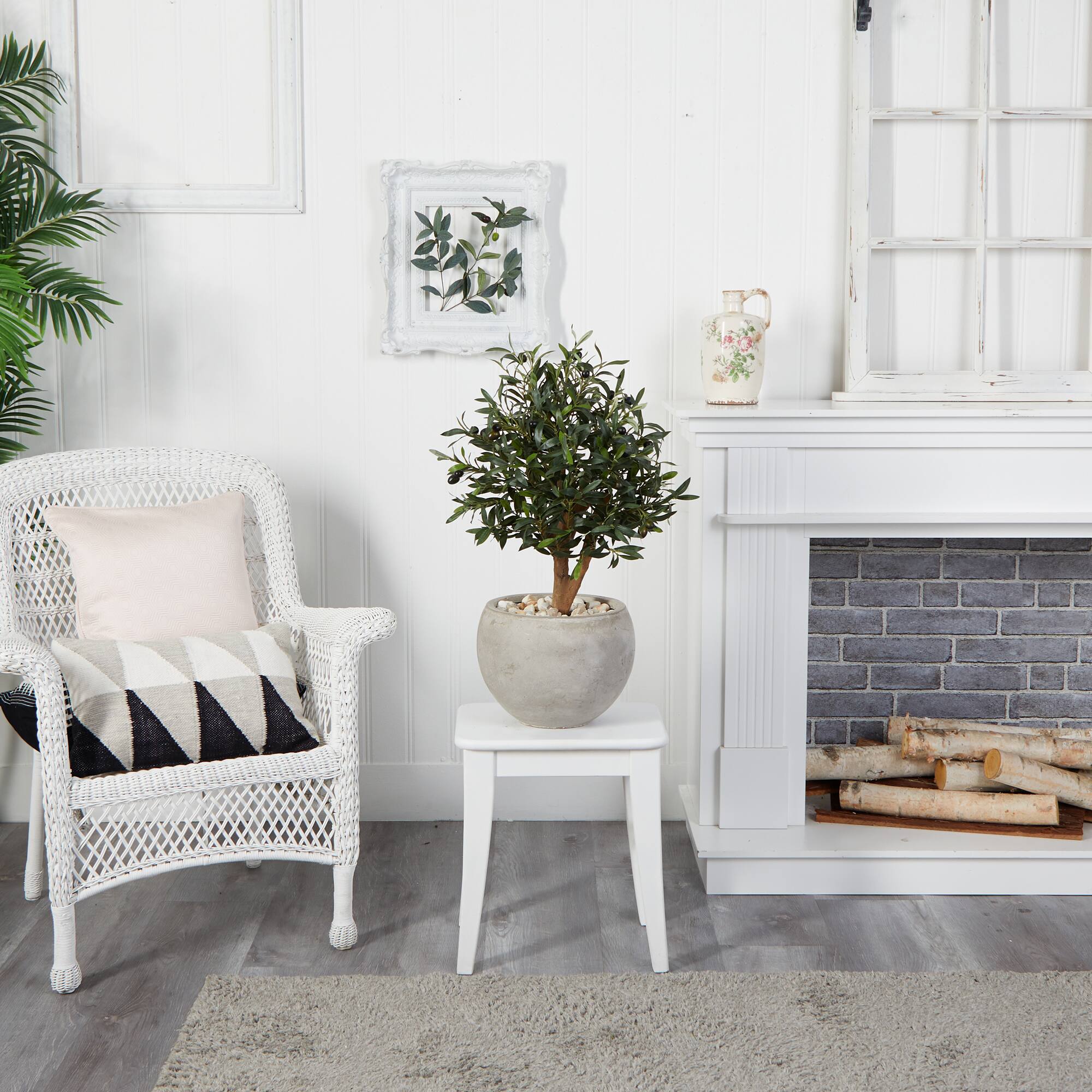 2.5ft. Olive Tree in Bowl Planter | Michaels