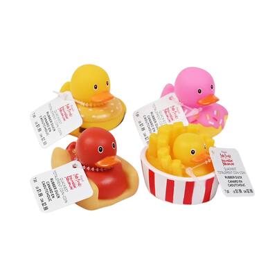 Assorted 2" Food Rubber Duck, 1pc. by Fab Finds | Michaels