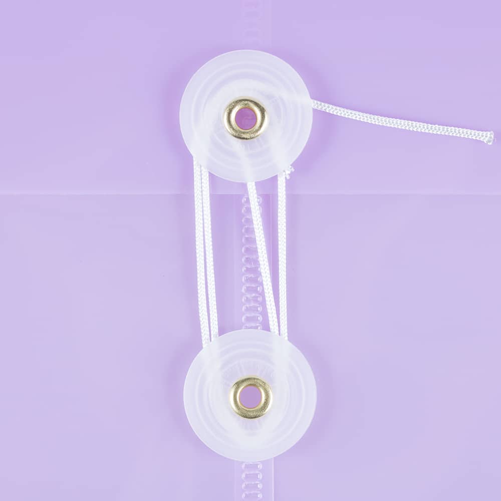 JAM Paper Legal Size Plastic Envelopes with Button & String Tie Closure ...