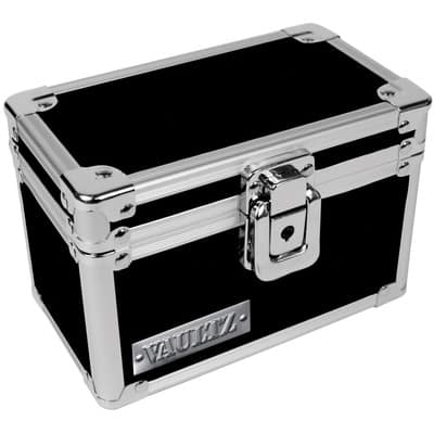 Vaultz Black 3" x 5" Storage Box | Michaels