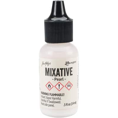 Tim Holtz® Alcohol Ink Metallic Mixative, Color: Pearl | Michaels