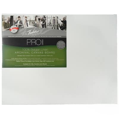 Fredrix Pro Series Archival Linen Canvas Board | Michaels