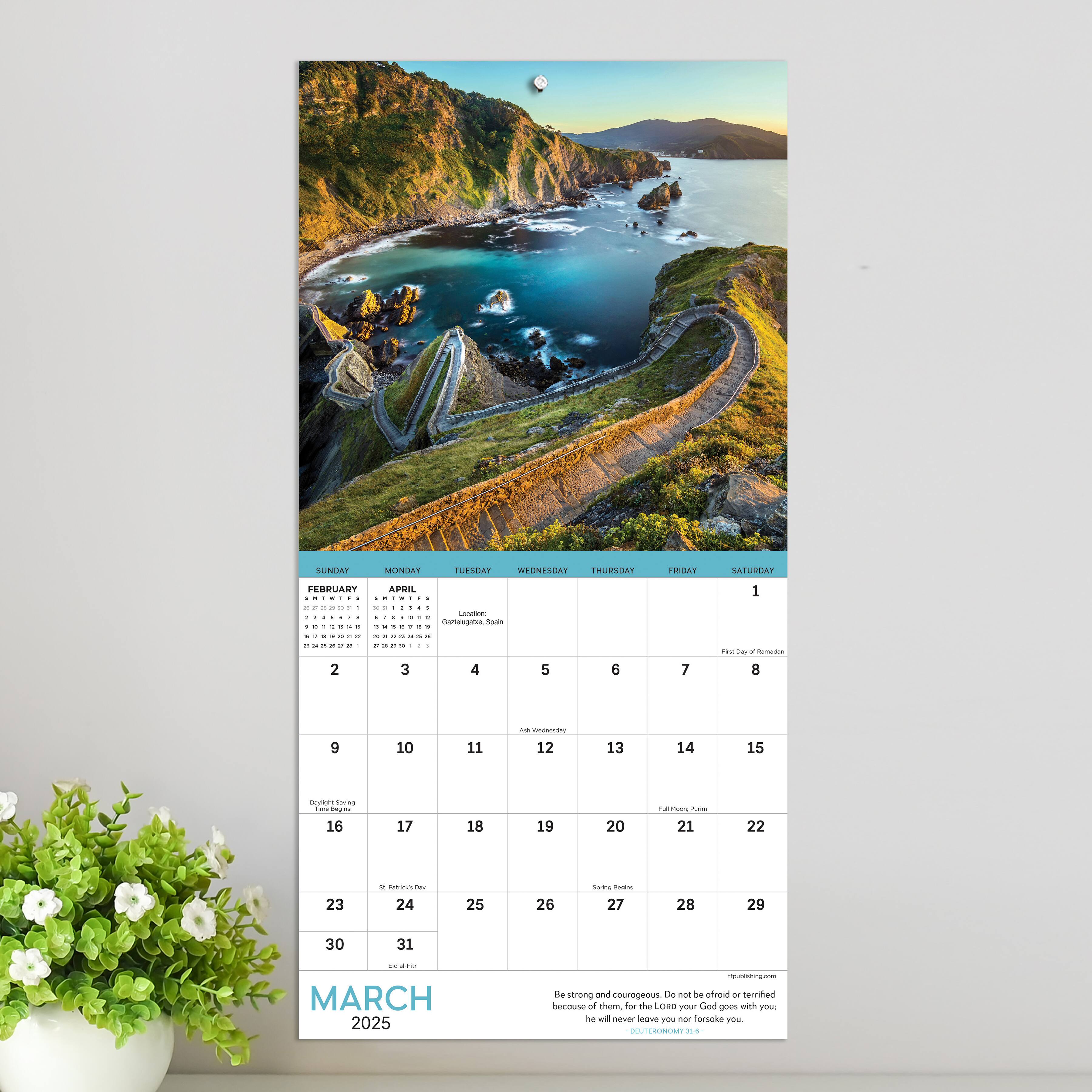 TF Publishing 2025 Paths to God Mini Calendar | Michaels