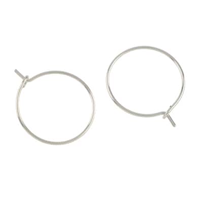 20mm Ear Wire Beading Hoops, 10ct. by Bead Landing™ | Michaels