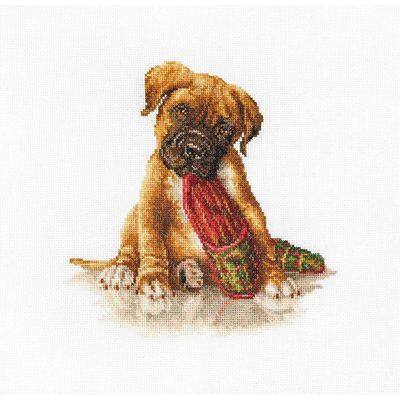 Luca-s The Boxer Counted Cross Stitch Kit | Michaels