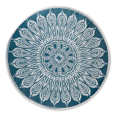 DII® Round Sunflower Outdoor Rug, 5ft. | Michaels