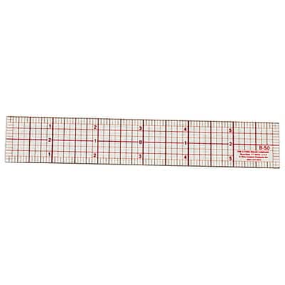 Westcott® C-Thru Graph Beveled Edge Ruler, 6" | Michaels